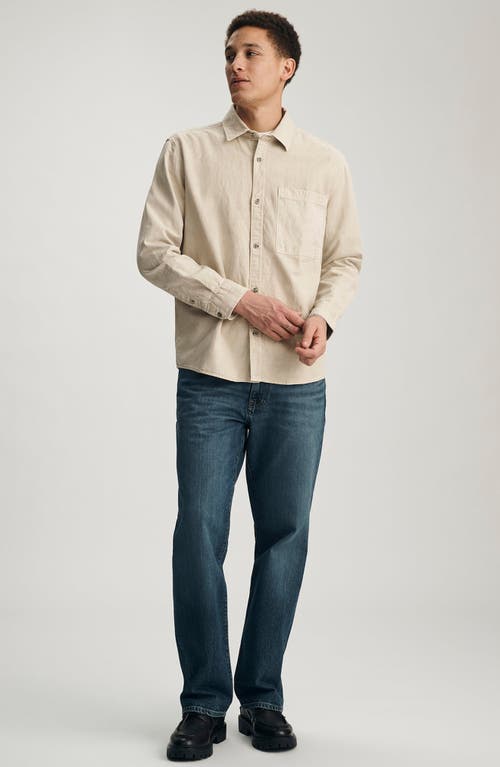 MAVI cotton blend button-up shirt